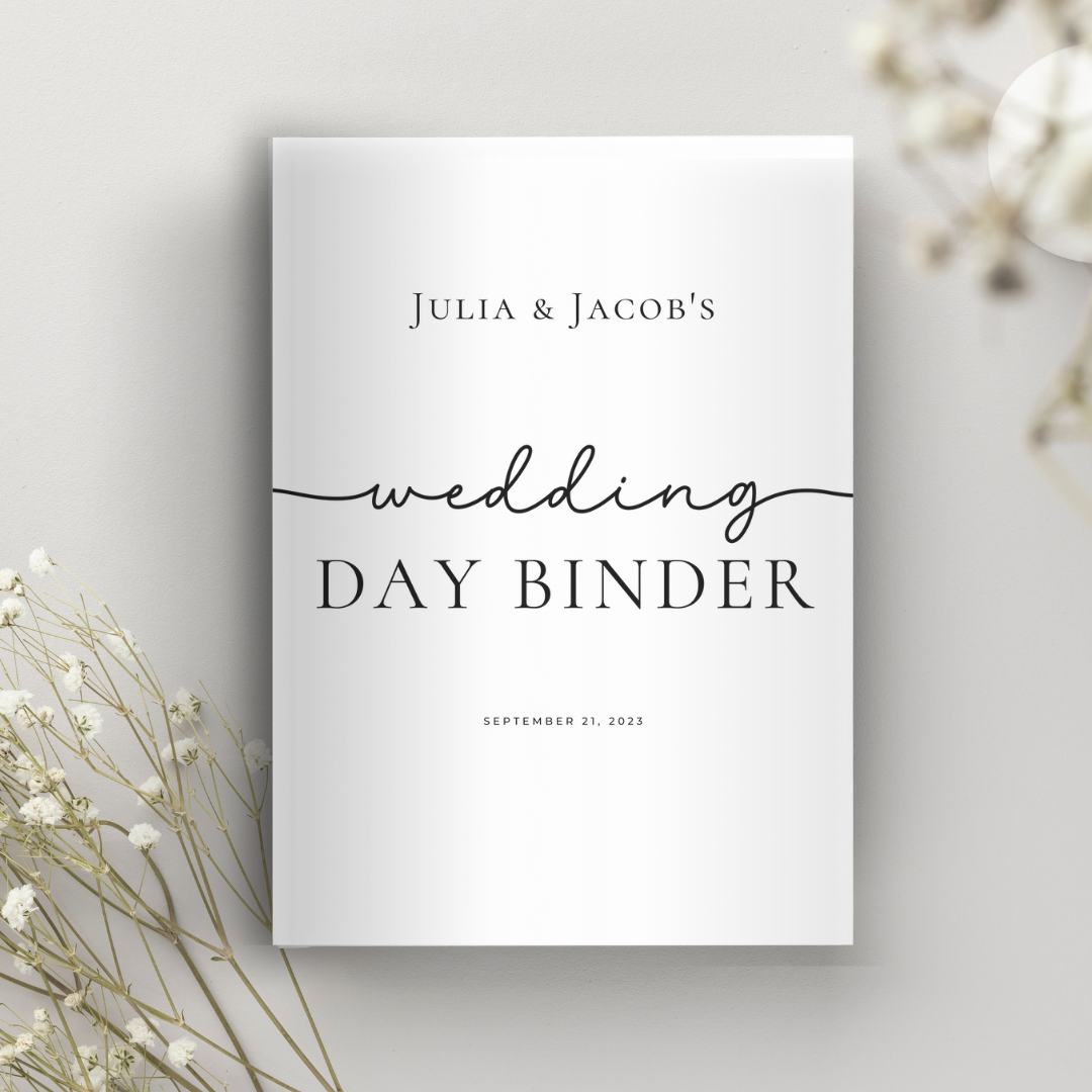 Wedding Day Binder - The Digital Wedding Coordinator – My Digital Darling