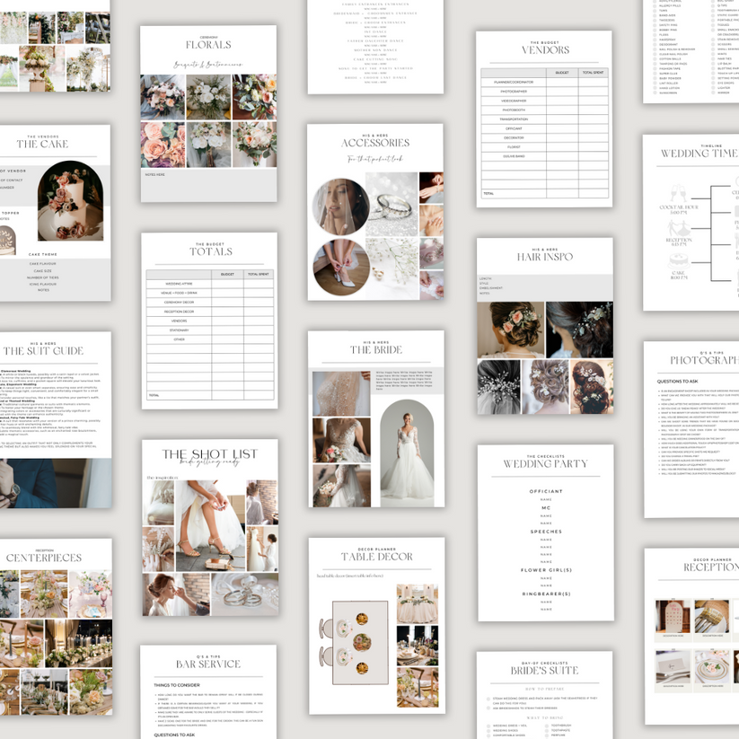 Digital Wedding Planner -DOWNLOAD NOW – My Digital Darling