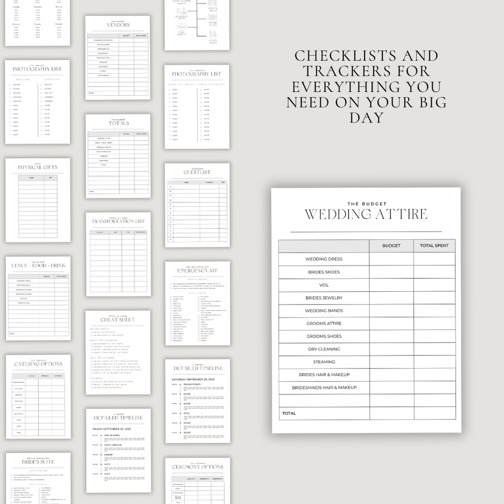 Digital Wedding Planner -DOWNLOAD NOW – My Digital Darling