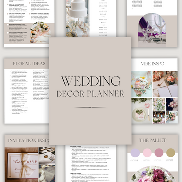 Digital Wedding Planners | Customizable Templates for Brides – My ...