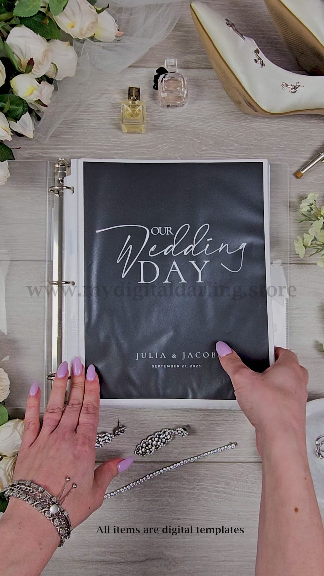 Wedding Day Binder Templates & Bundles | Digital Wedding Planners – My ...